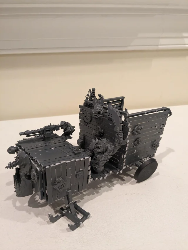 The Emperor protects even his strongest sprue soldiers